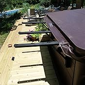 Amazon.com : The Slider Spa Cover No-Lift Remover & Storage System ...