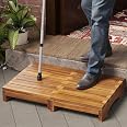 Amazon.com: Acacia Wood Platform Step Stool, 3.5" Height Wooden Steps ...