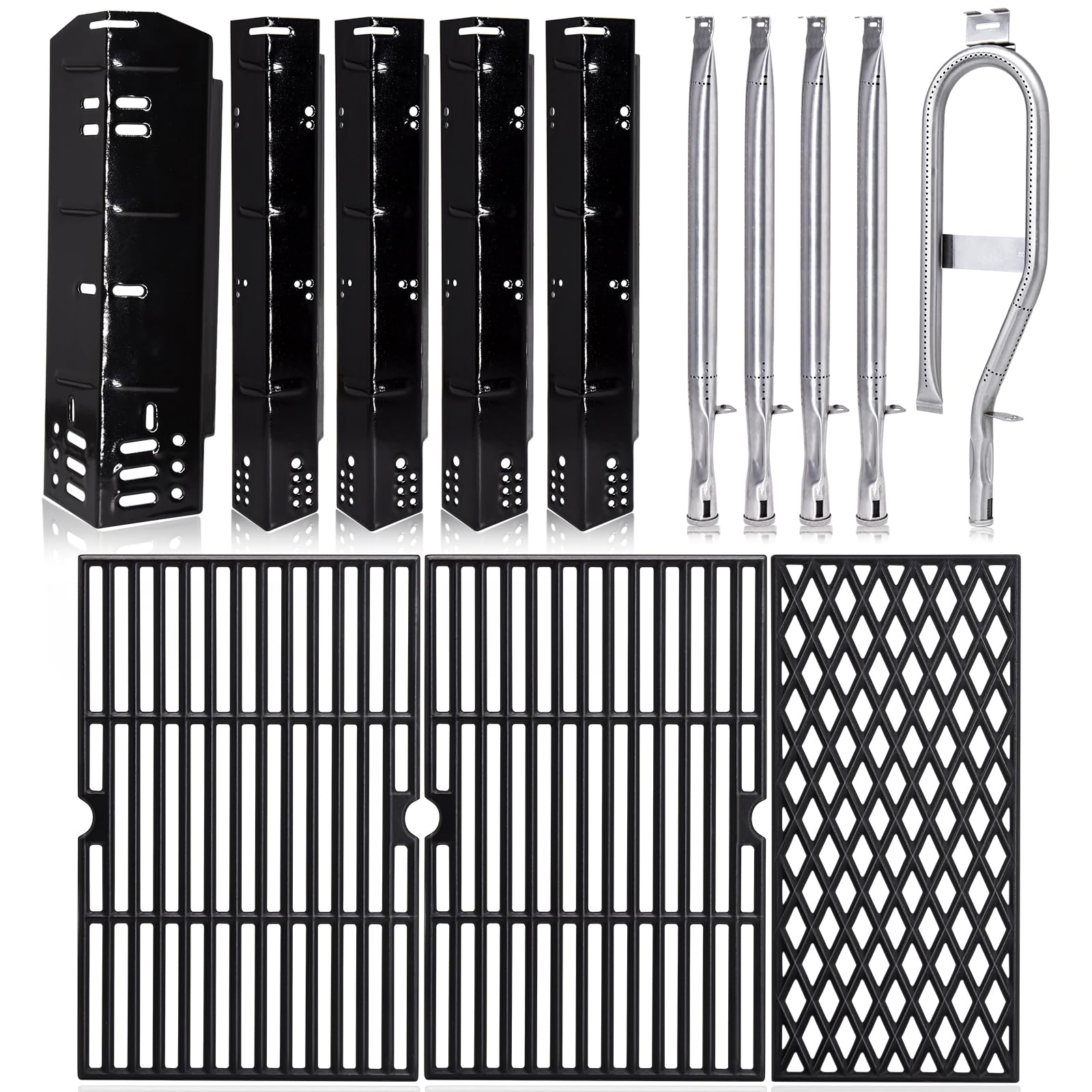 Hiorucet Grill Cooking Grates for Dyna Glo Grill Replacement Parts 5 ...