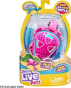Amazon.com: Little Live Pets 26204 Turtle-Styles May Vary: Toys & Games
