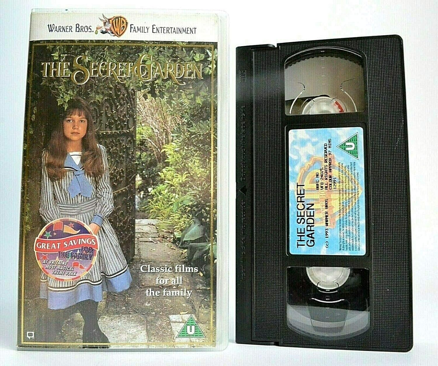 Amazon.com: The Secret Garden [VHS]: Kate Maberly, Maggie Smith, Heydon ...