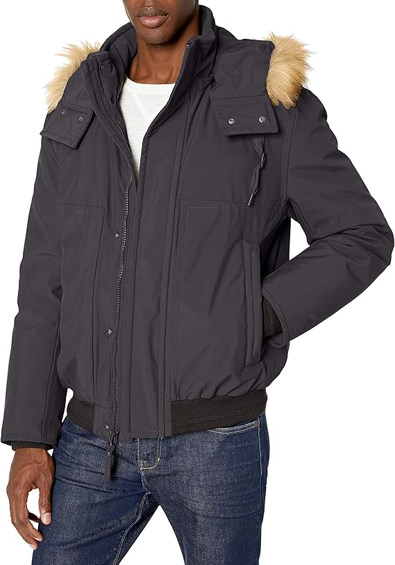 Marc New York by Andrew Marc Men's Down Outerwear Coat: Amazon.co.uk ...
