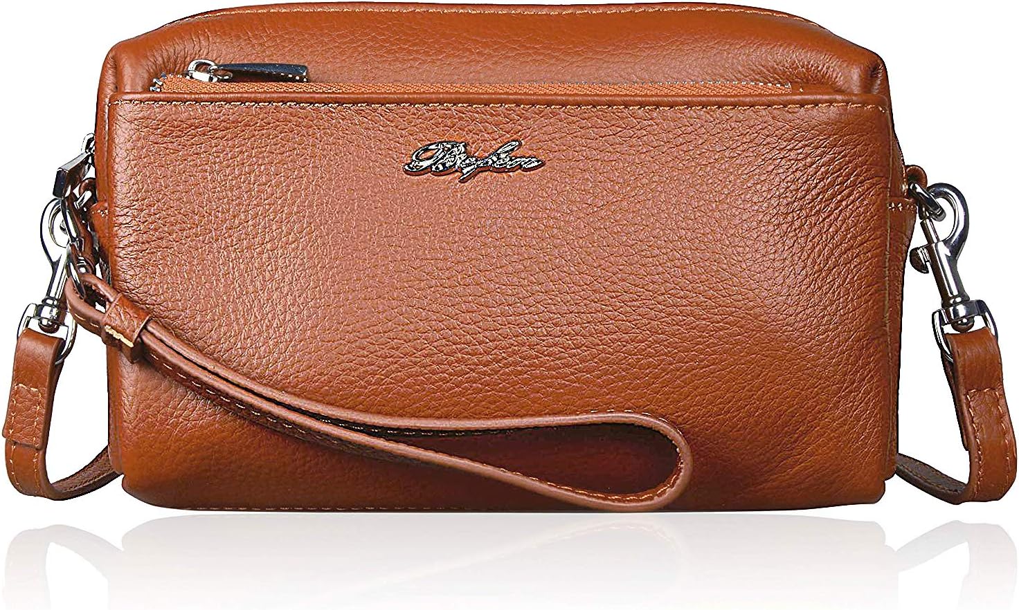 befen Small Crossbody Purse,100% Leather Crossbody Purse with ...