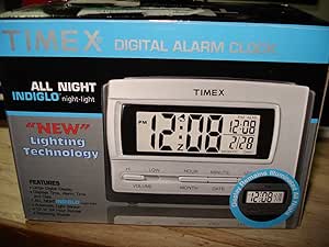 Amazon.com: Timex All-night Indiglo Light Technology Alarm Clock : Home ...