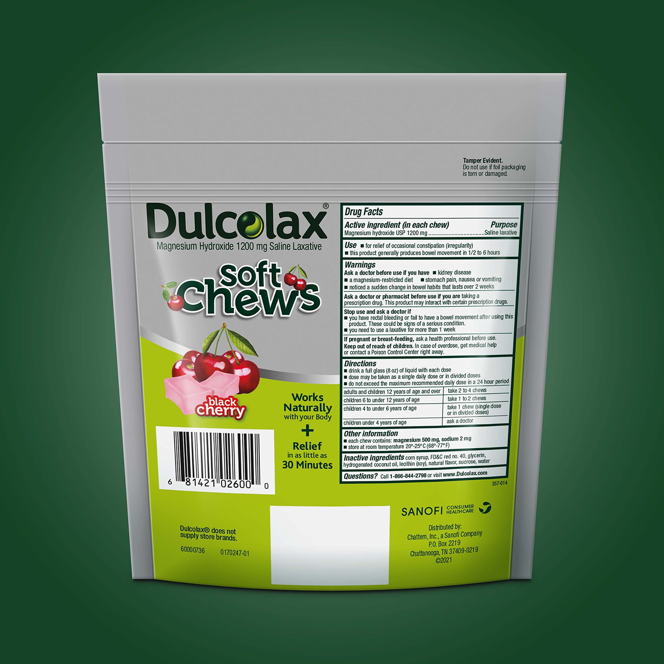 Mua Dulcolax Soft Chews Saline Laxative Gentle Constipation Relief ...