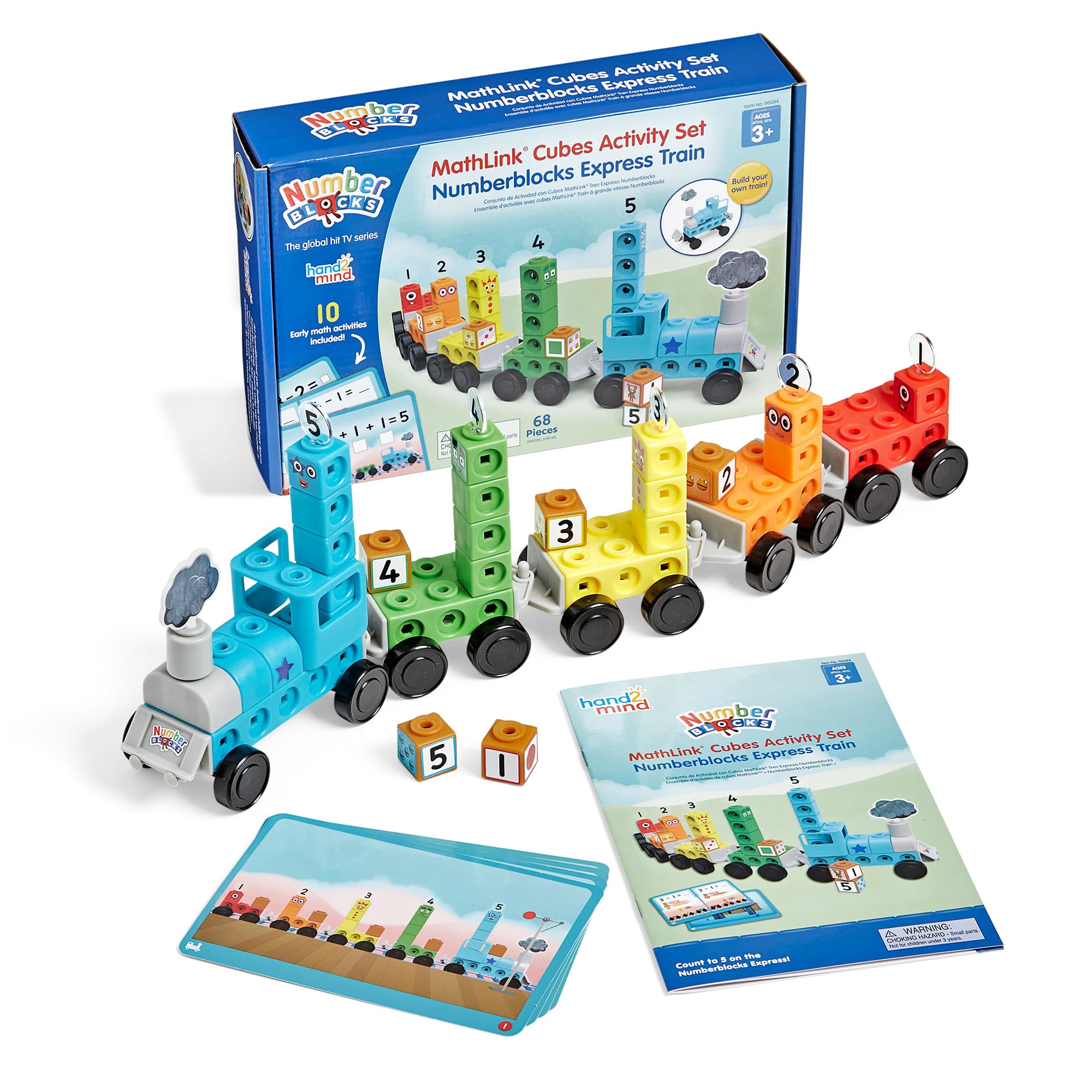 Mua hand2mind Numberblocks Express Train MathLink Cubes Activity Set ...