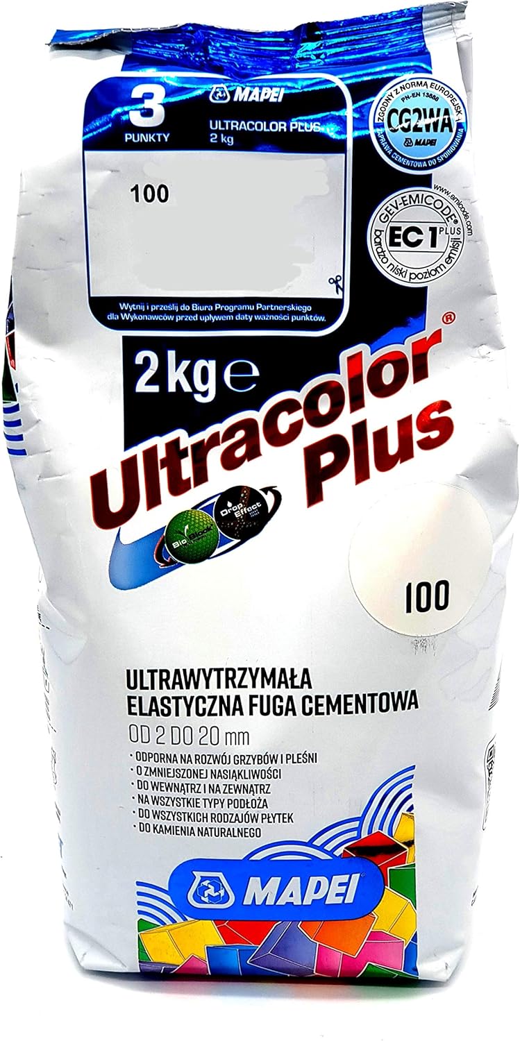 Mapei – 2kg – Ultracolor Plus – White 100 – BigaMart