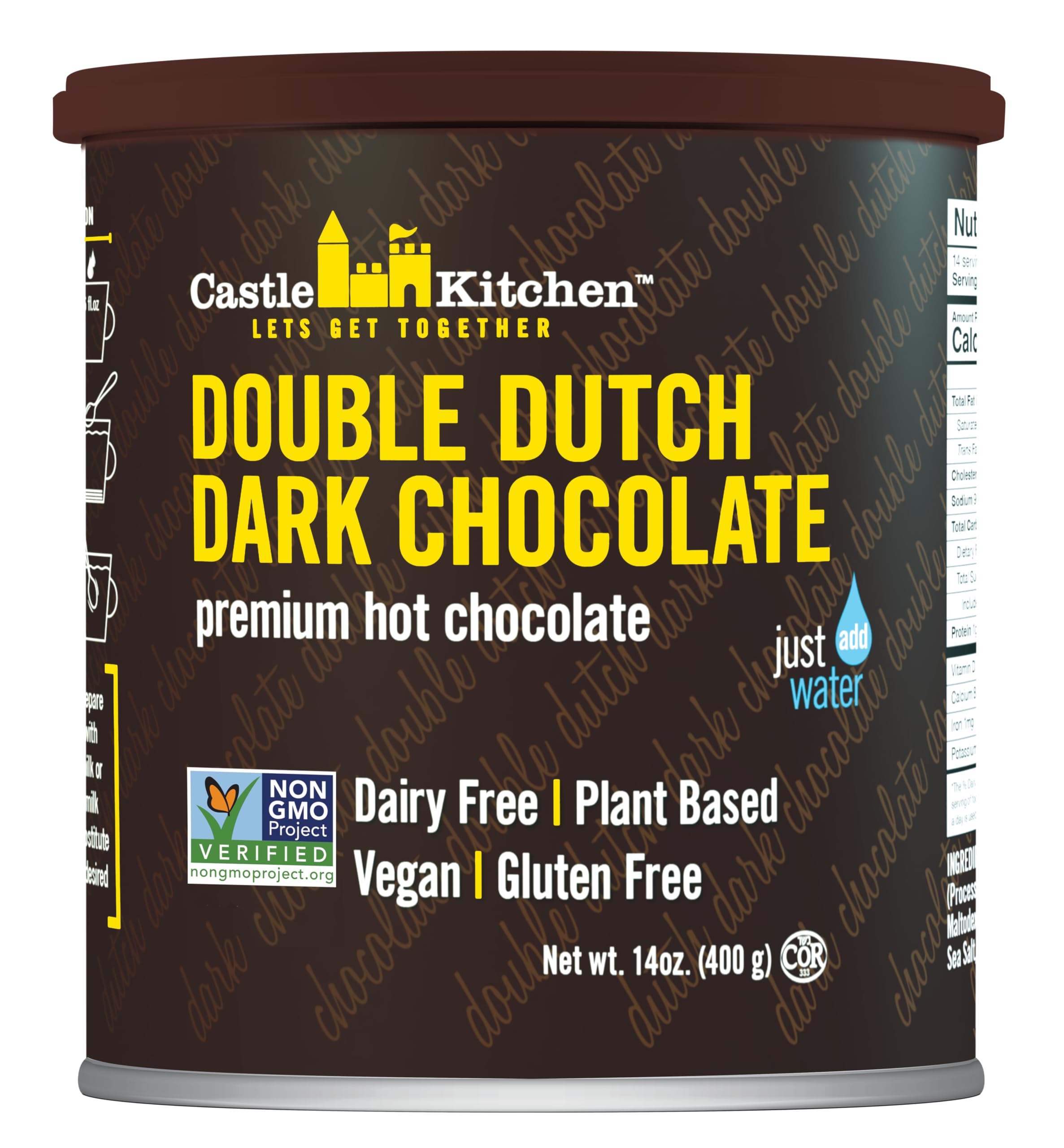 Mua Double Dutch Dark Chocolate Premium Hot Cocoa Mix - Dairy-Free ...