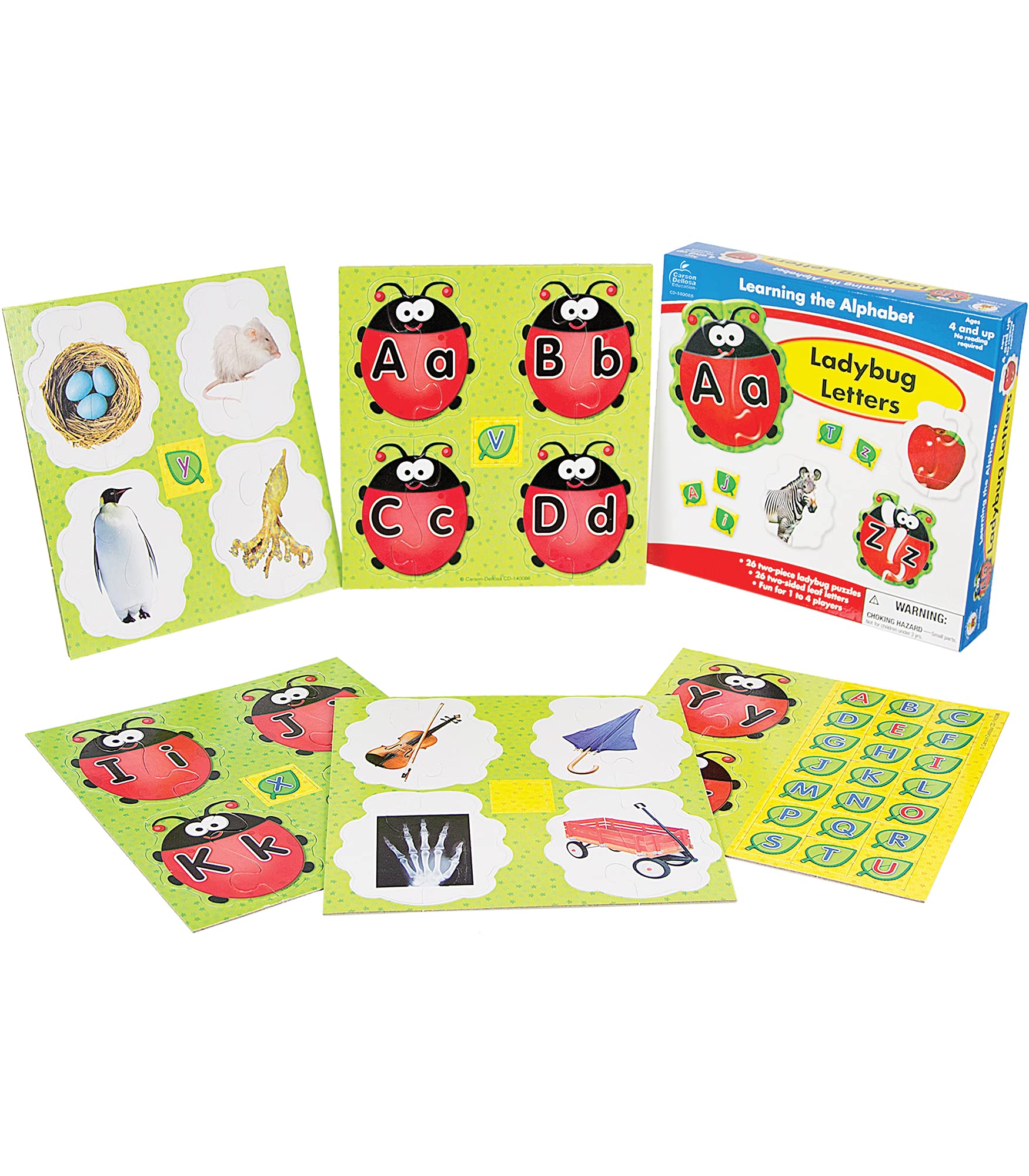 Mua Carson Dellosa Ladybug Letters Alphabet Puzzle—Kids Alphabet Game ...
