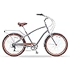 sixthreezero EVRYjourney Men's Hybrid Cruiser Bike, 21-Speed Step ...
