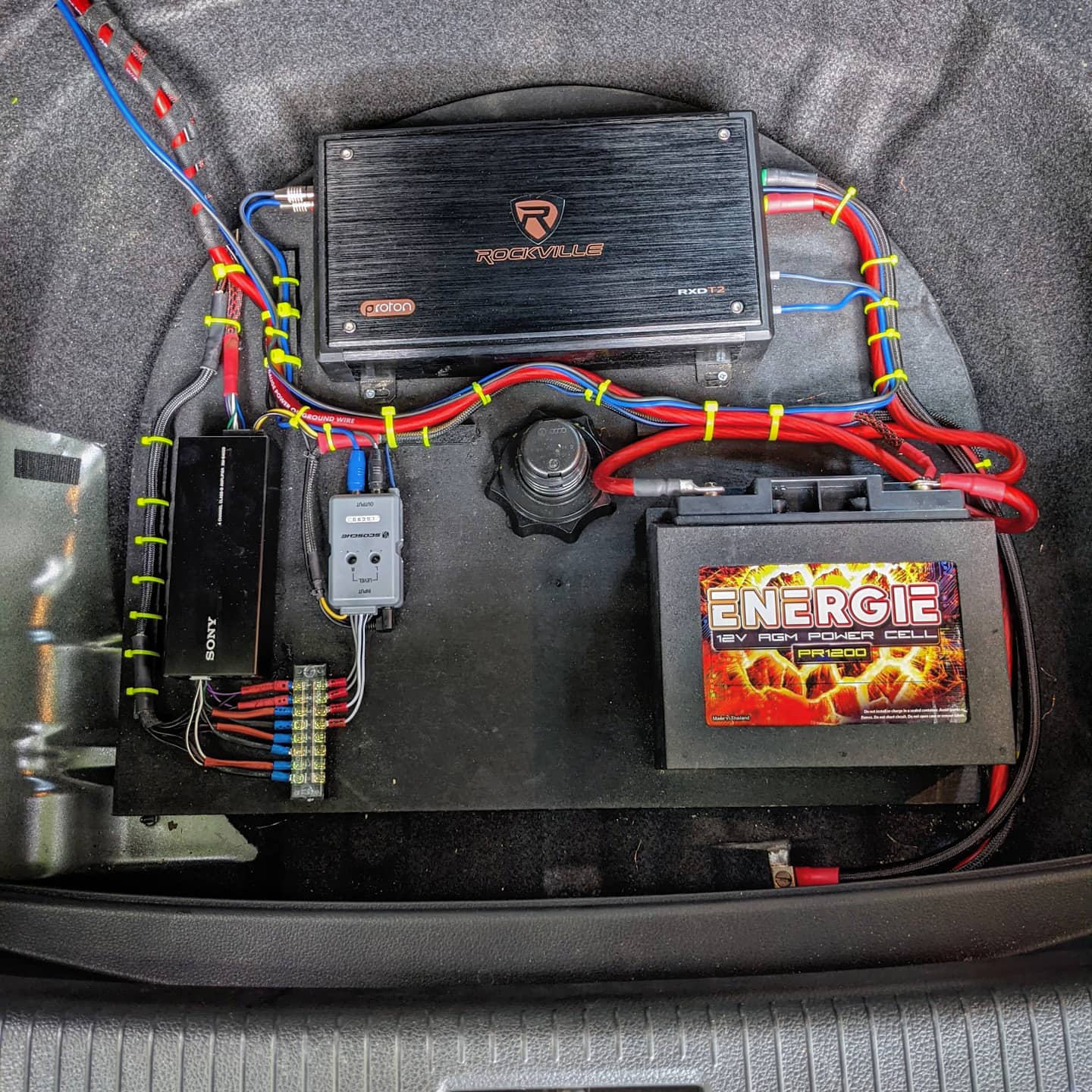 $25/mo - Finance Sony XMS400D 4 Channel Micro Amplifier (Black) | Buy ...