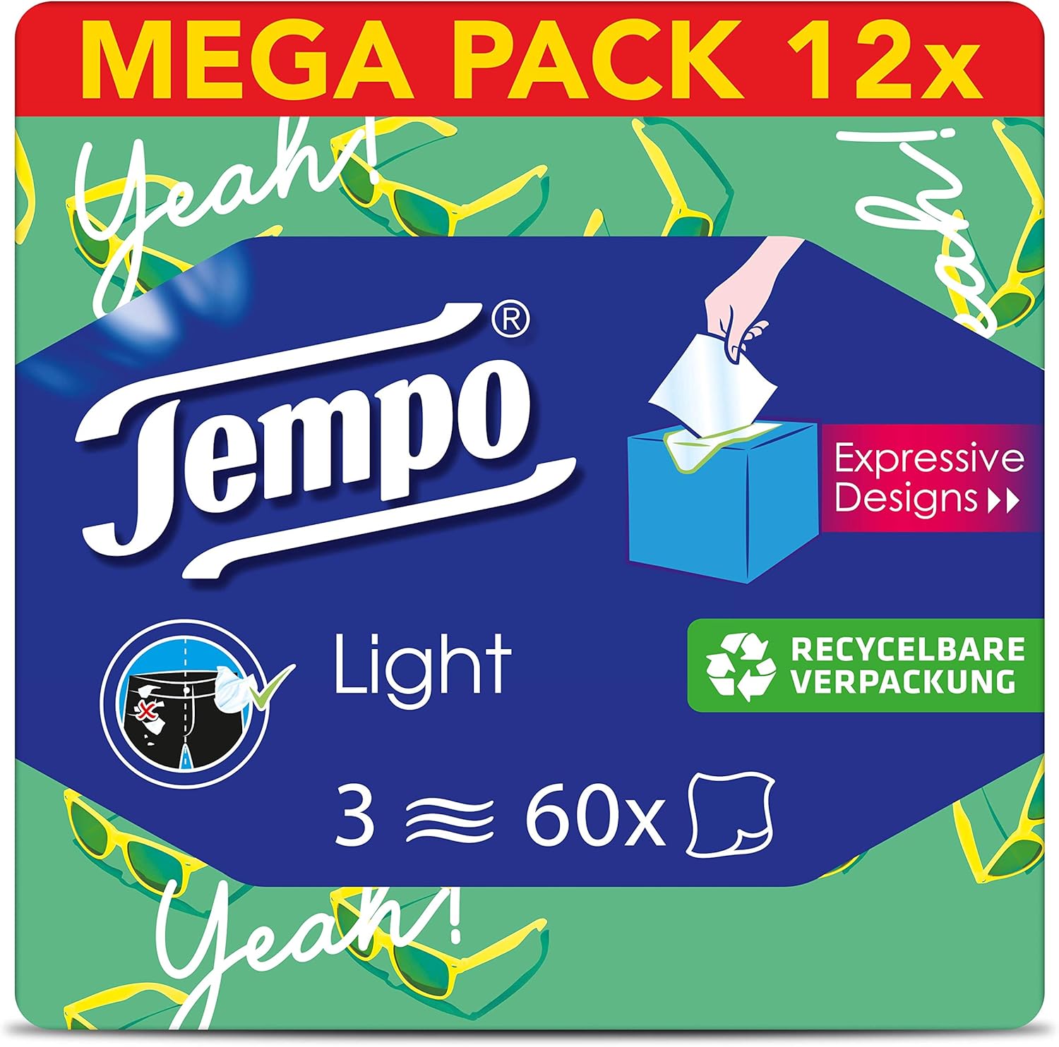 Amazon.com: Tempo Light Box, Giant Pack, Pack of 12): Health & Personal ...