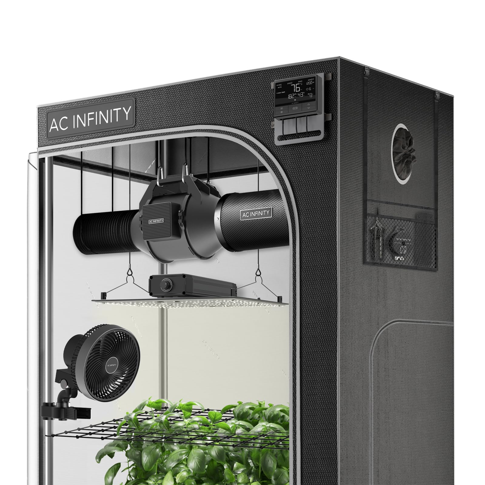 AC Infinity Advance Grow System 3x3, 3-Plant Kit, WiFi-Integrated Grow ...