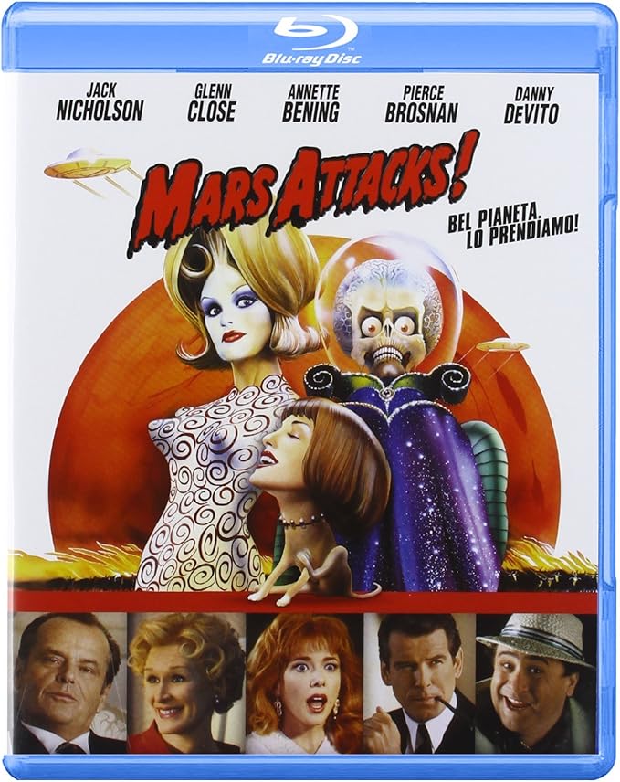 Mars Attacks! by Annette Bening, Pierce Brosnan, Glenn Close, Danny De Vito, Danny Elfman, Pam ...