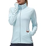 Amazon.com : Women's UPF 50+ UV Sun Protection Clothing Zip Up Hoodie SPF Long Sleeve Sun Shirt ...