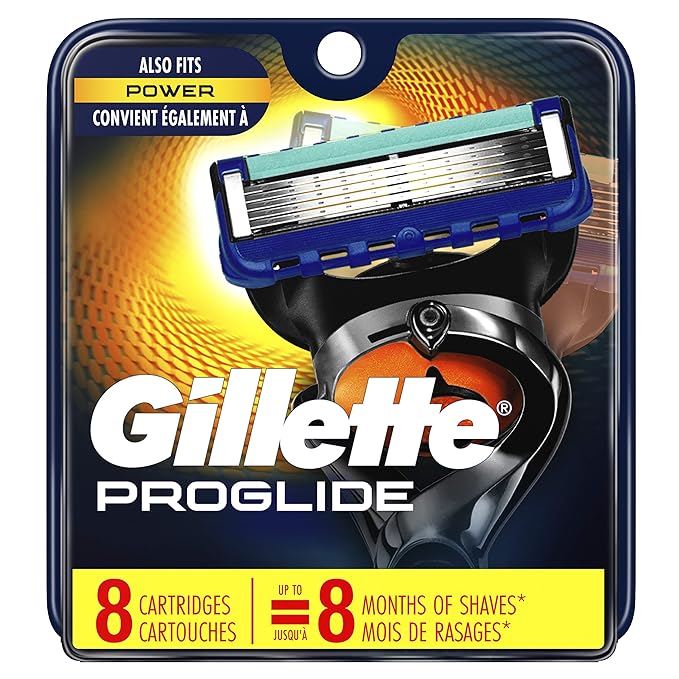 Amazon.com: Gillette Fusion5 ProGlide Men's Razor Blades, 8 Blade ...