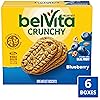 belVita Blueberry Breakfast Biscuits, 30 Total Packs, 6 Boxes (4 ...