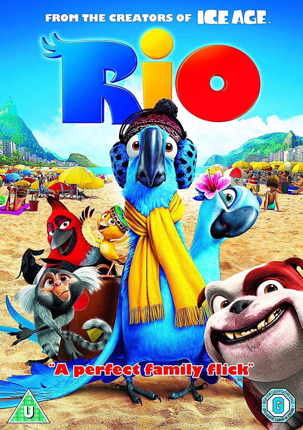 Rio (DVD + Digital Copy): Amazon.co.uk: Jesse Eisenberg, Anne Hathaway, Jamie Foxx, Jemaine ...