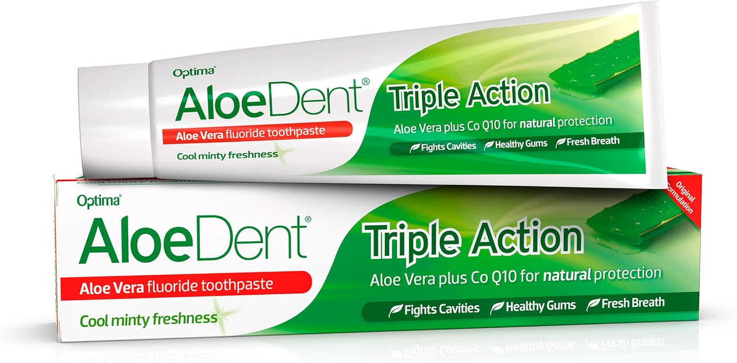 Aloedent Toothpaste With Fluoride – 100ml – BigaMart