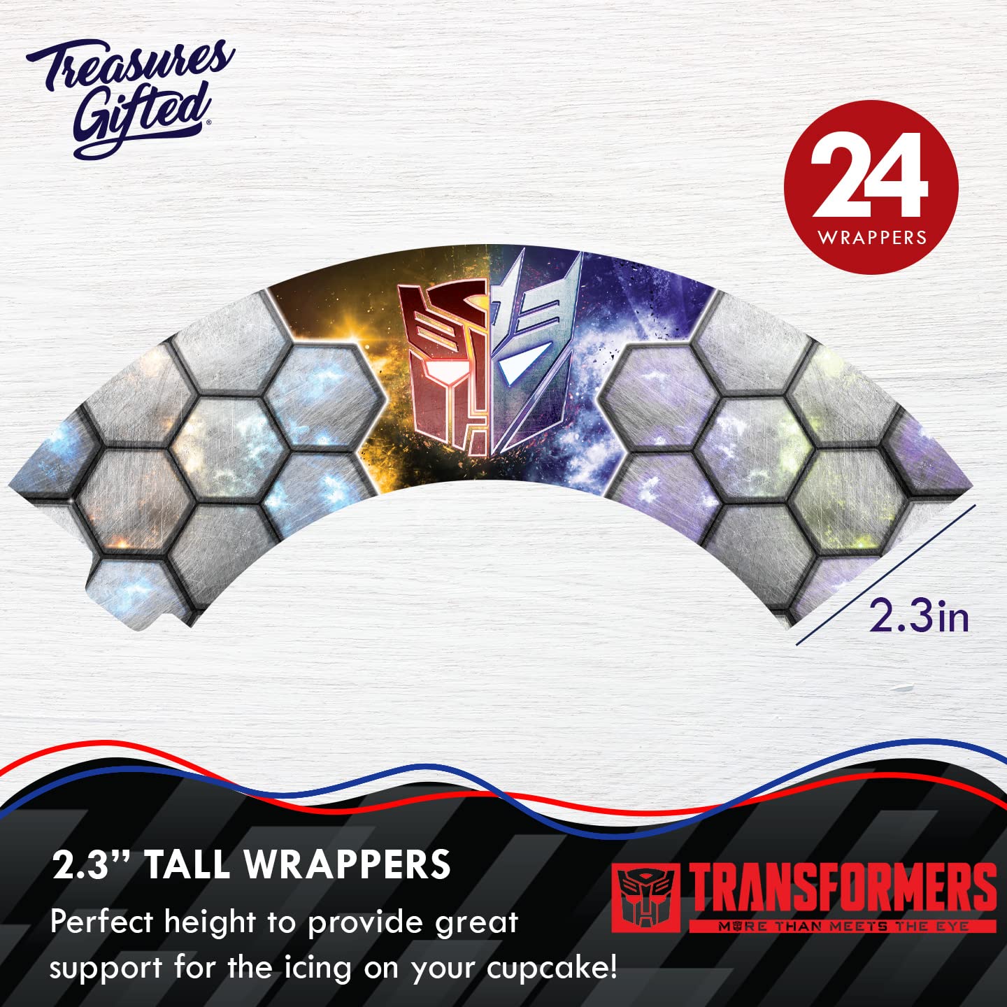 Mua Treasures Gifted Officially Licensed Transformers Cake Decorations ...