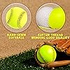 HANKLENSS 6 Pack Sports Practice Softballs - 12-Inch Official Size and ...