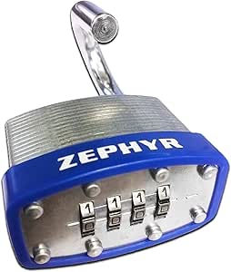 Amazon.com: Zephyr Lock, Laminated Steel Combination Padlock: Home ...