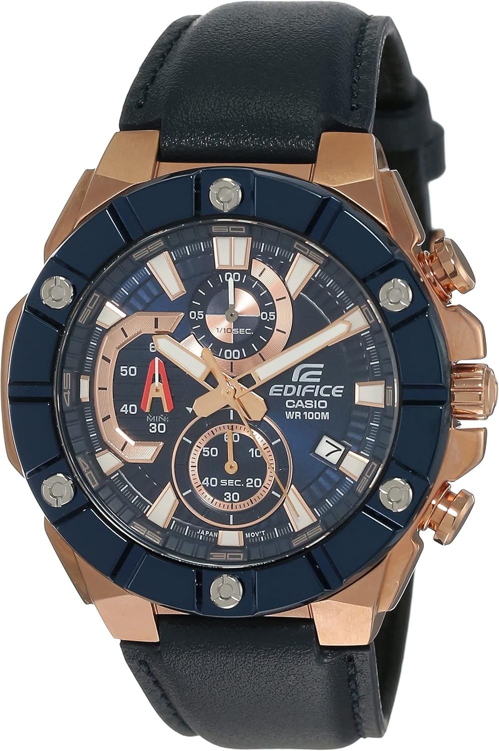Casio Edifice Analog Blue Dial Men's Watch - EFR-569BL-2AVUDF (ED491 ...