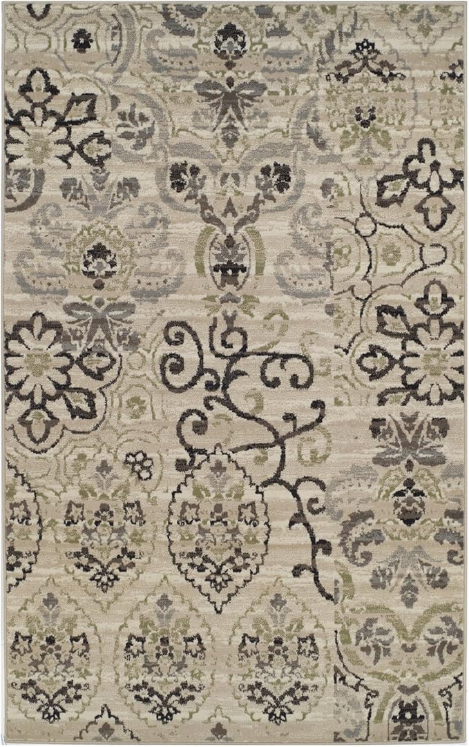 Amazon.com: SUPERIOR Caldwell Collection Area Rug 8X10 -Beige ...