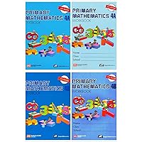 Singapore Primary Mathematics Grade 4 Kit (4 Books) - Textbooks 4A and ...
