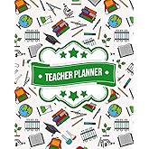 Teacher Planner: Cow Print Pattern | + BONUS Student Information Log ...