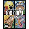 Amazon.com: 100 QUEST Color By Number: Squares + Triangles + Hexagons ...