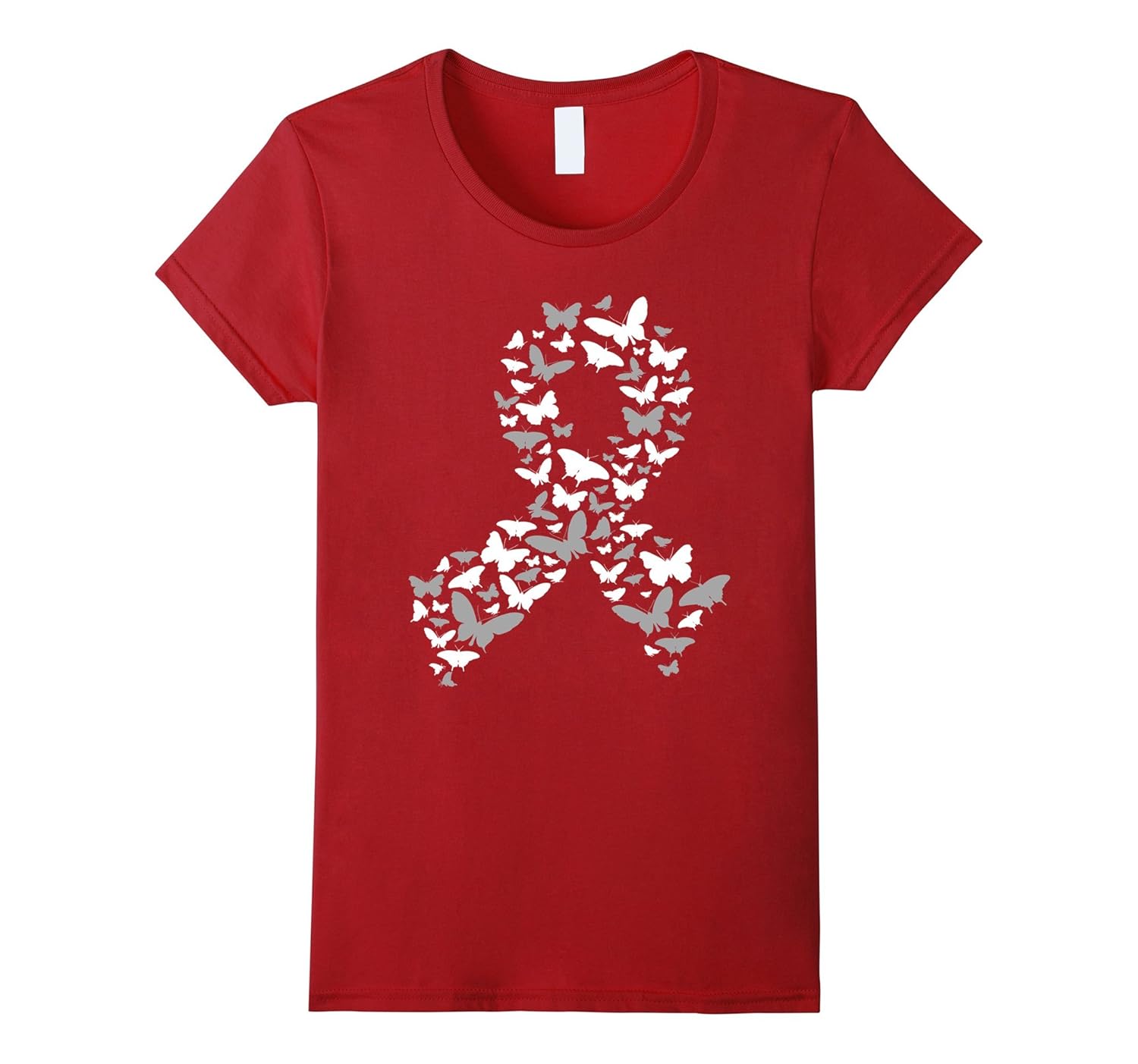 Brain Cancer Shirt – Brain Cancer Awareness Ribbon Shirt