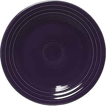 Amazon.com | Fiesta 9-Inch Luncheon Plate, Plum: Fiesta Dinnerware ...