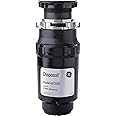 GE Continuous Feed Garbage Disposal, 1/3 Horsepower, Good for Grinding ...