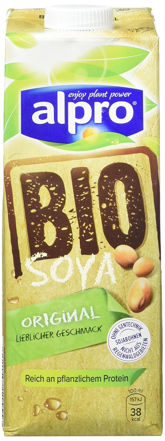 Alpro Bio Soja-Drink, 1 l: Amazon.de: Lebensmittel & Getränke