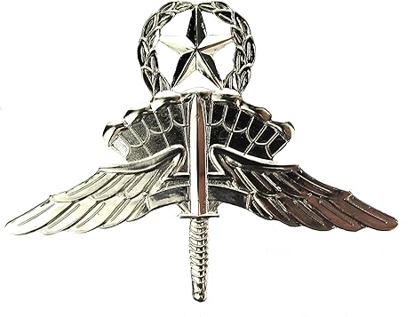 Amazon.com: Non-Subdued Military Freefall HALO Jumpmaster Badge ...