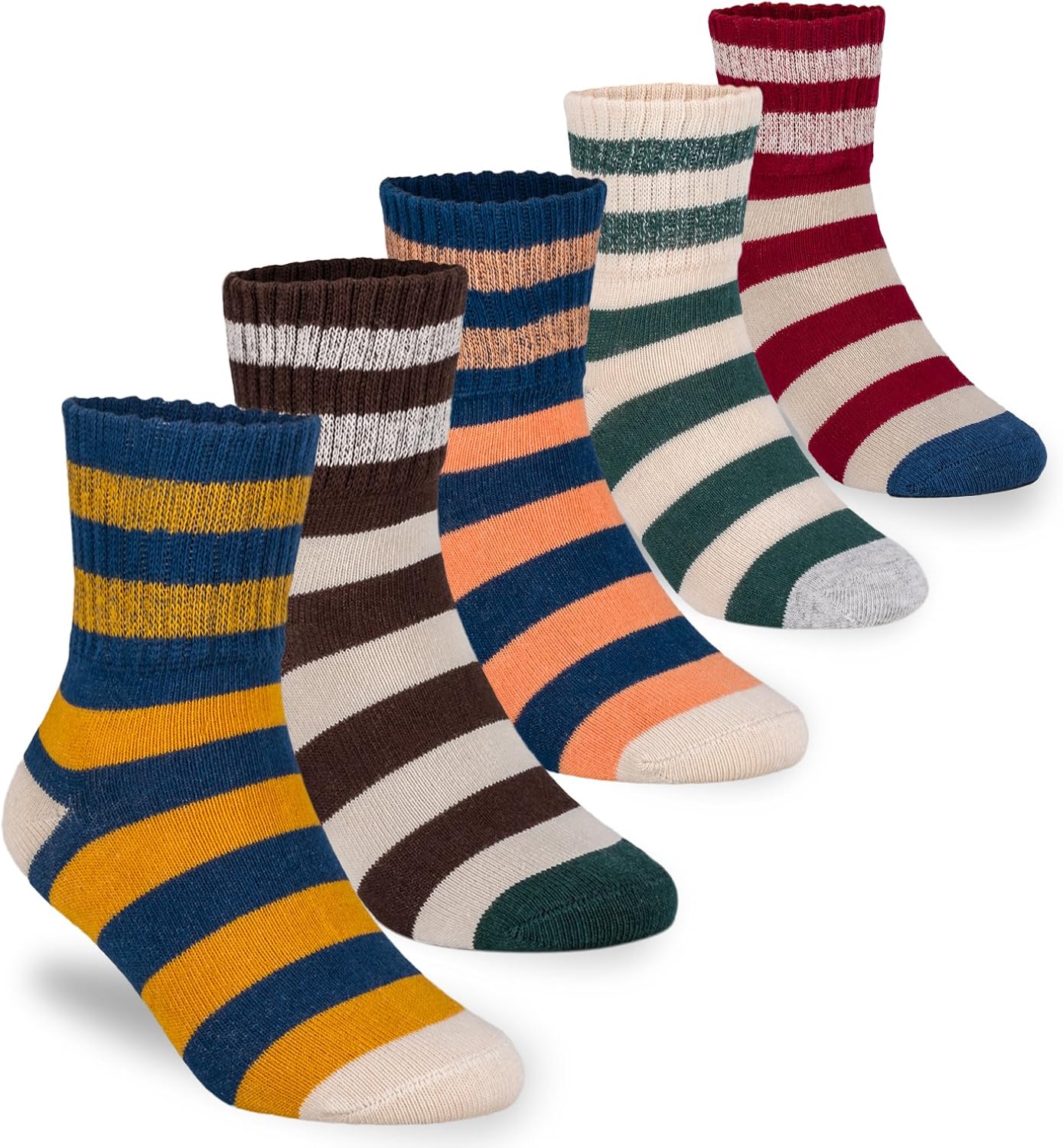 Amazon.com: Bobo 5 Pack kids Boys Fashion Cotton and Soft Cute ...