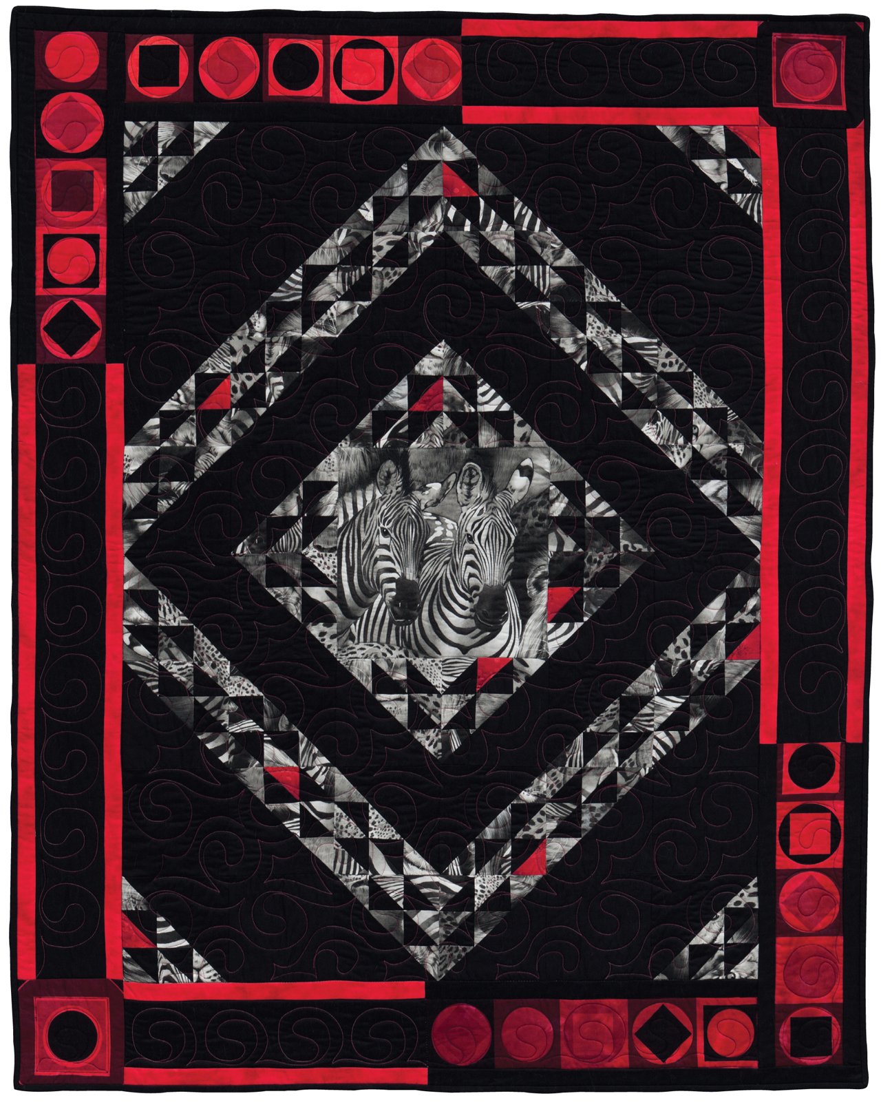 Big-Print Patchwork: Quilt Patterns For Large-Scale Prints on Galleon ...