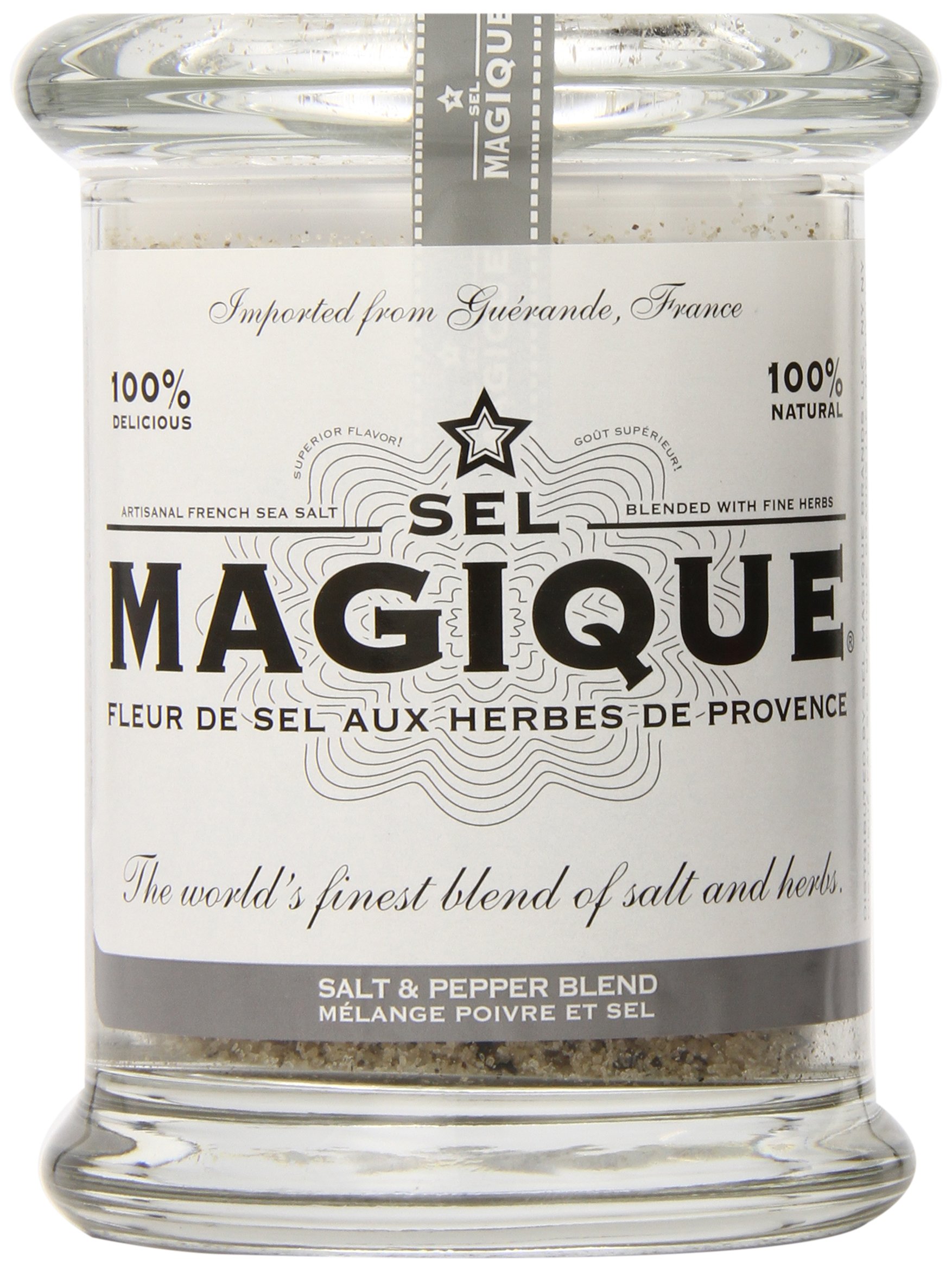 Amazon.com : Sel Magique Herb Sea Salt Spicy Blend - Fleur De Sel From ...