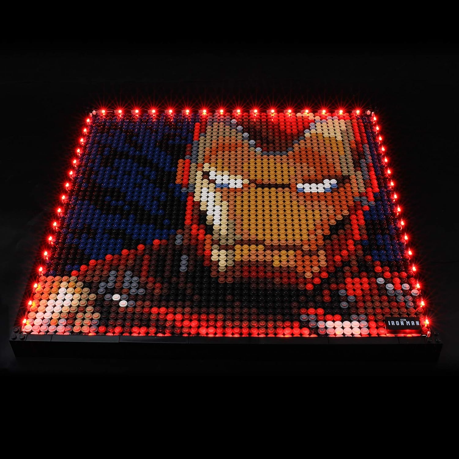 BRIKSMAX Led Lighting Kit for LEGO Art Marvel Studios Iron Man ...