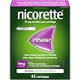 Nicorette Nicotine Inhaler - Quit Smoking Aid with 4mg Nicotine