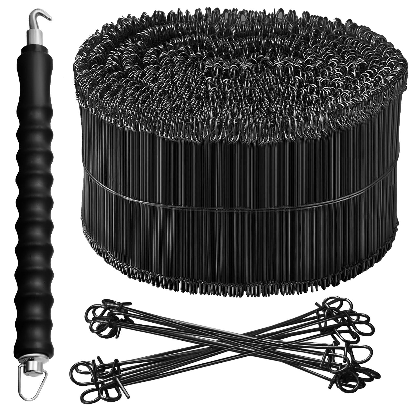 Cunno 2000 Pcs Reinforcing Steel Bar Wire Bar Ties 4 Inch 16 Gauge ...