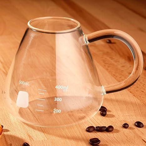Amazon.com: Erlenmeyer Flask Mug - Beaker Coffee Mug with Measurements ...