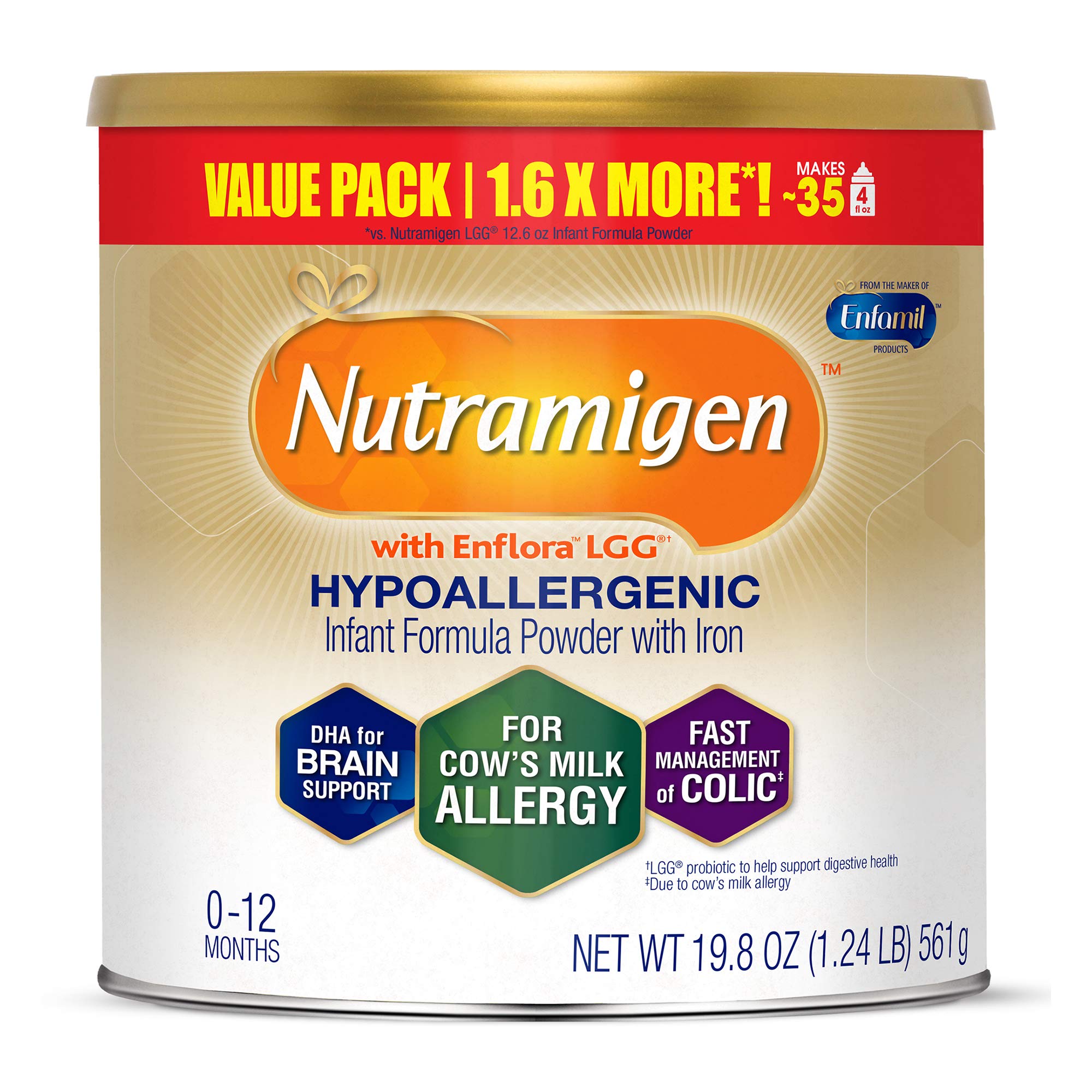 Enfamil Nutramigen Hypoallergenic Colic Baby Formula Lactose Free Milk Enfamil Nutramigen Hypoallergenic Colic Baby Formula Lactose Free Milk