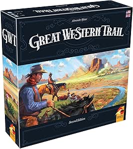 Amazon.com: Great Western Trail 2nd Edition Board Game | Cowboy ...