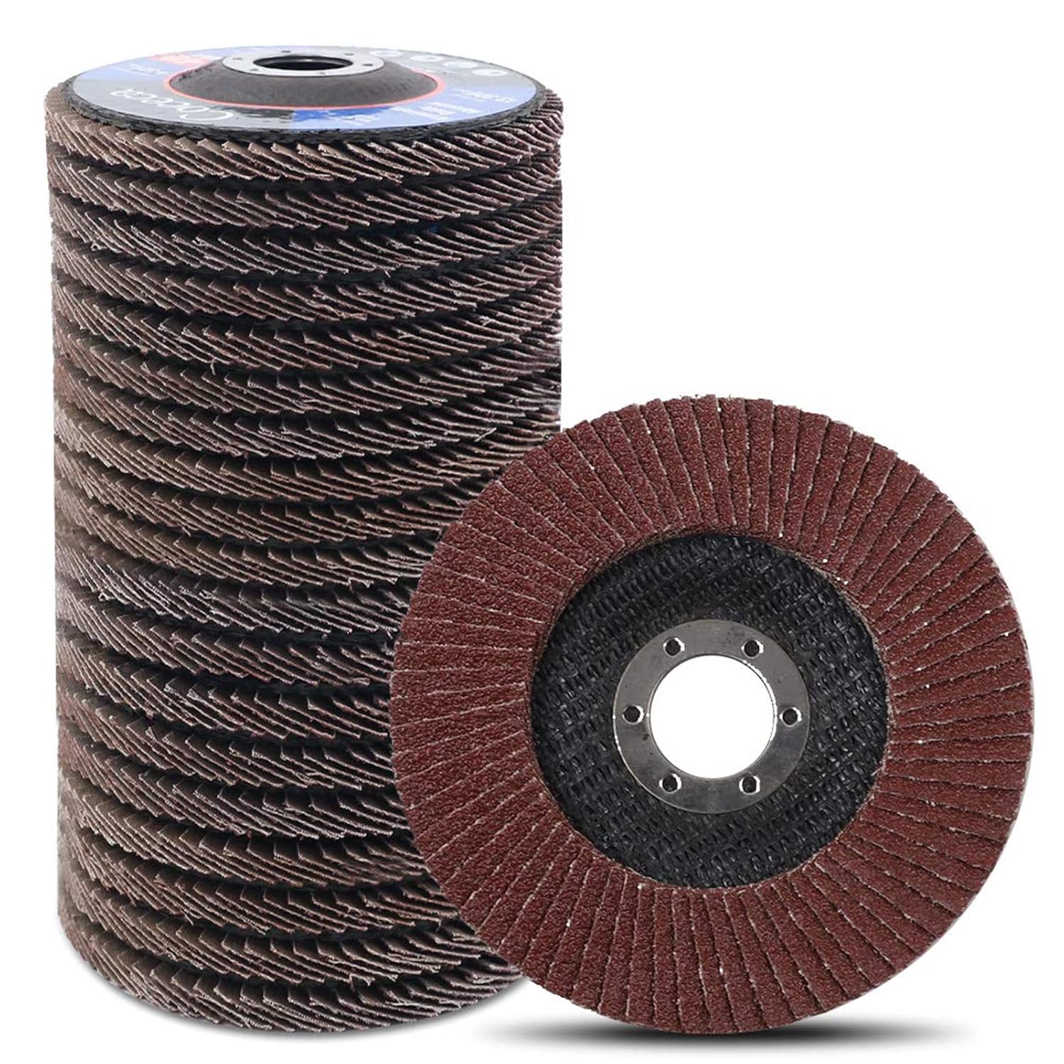 Coceca 20 Discos De Lija De 4 1 2 Pulgadas Para Amoladora Angular