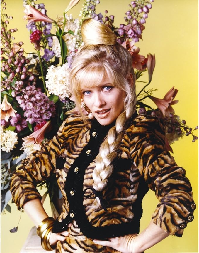 Amazon.com: Globe Photos ArtPrints Barbara Crampton Posed in Yellow ...