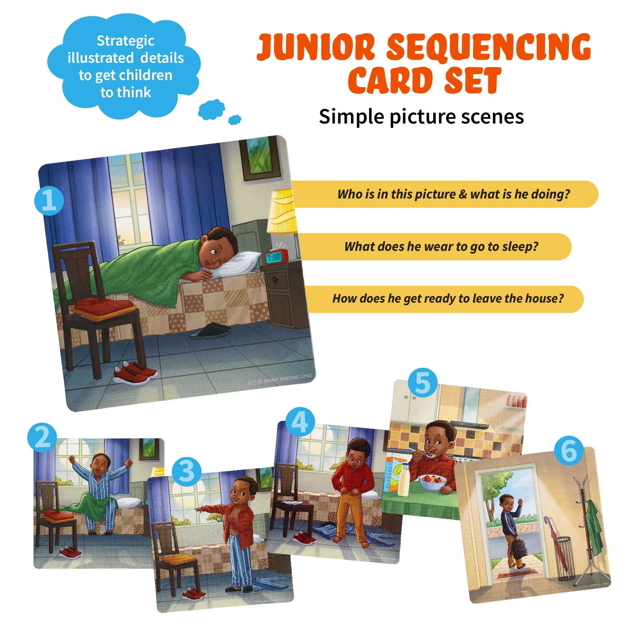 Mua SPARK INNOVATIONS Sequencing Cards, Speech Therapy, Autism Therapy ...