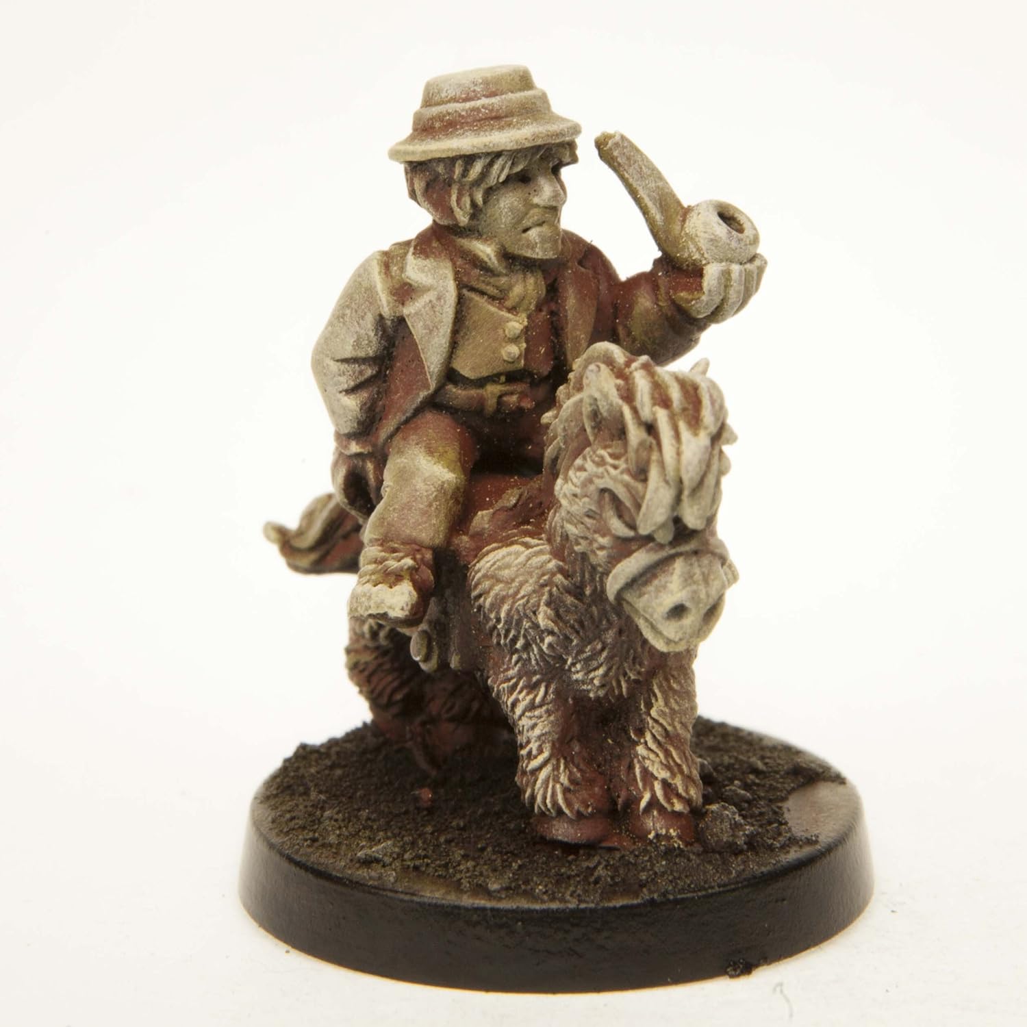 Stonehaven Halfling Wool Merchant Mounted on Pony Miniature Figure for ...