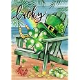 Amazon.com : Covido St Patricks Day Beach Chair Decorative Garden Flag ...